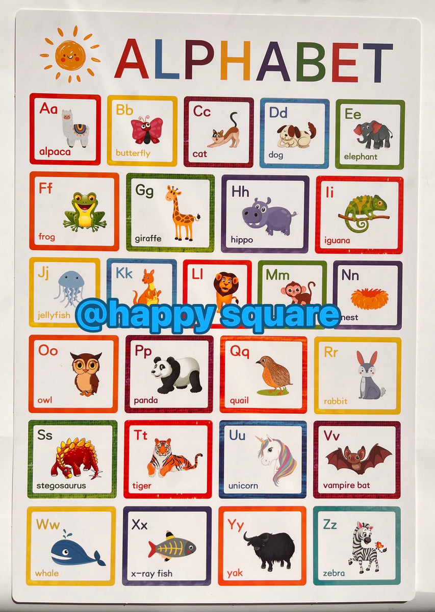 Cognitive posters – Happy square AU