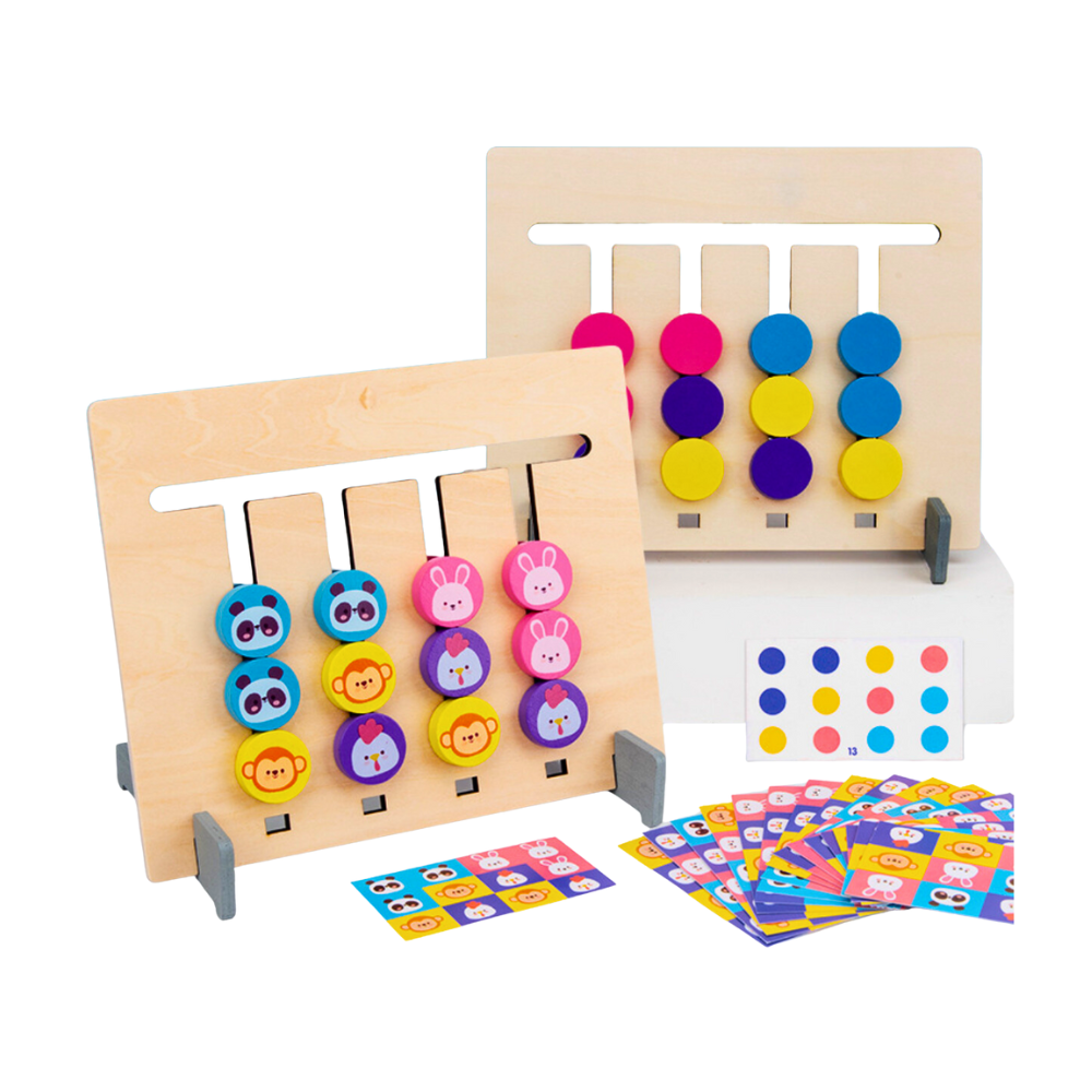 Educational Toy Four-Color Logic Game – Happy Square AU