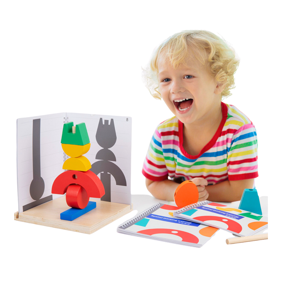 Educational Tool -3D Stereo Projection Space Building Blocks – Happy ...