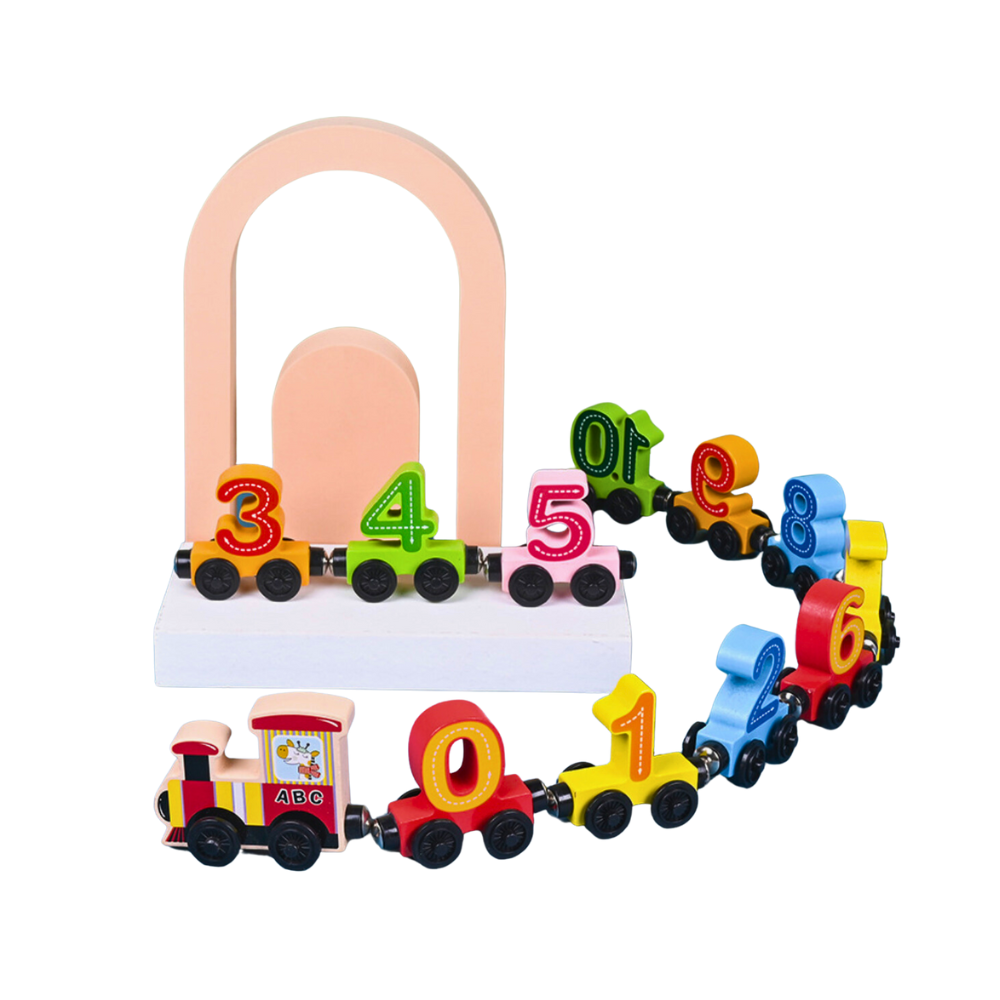 ERducational Toy Magnetic Number Train Set – Happy Square AU