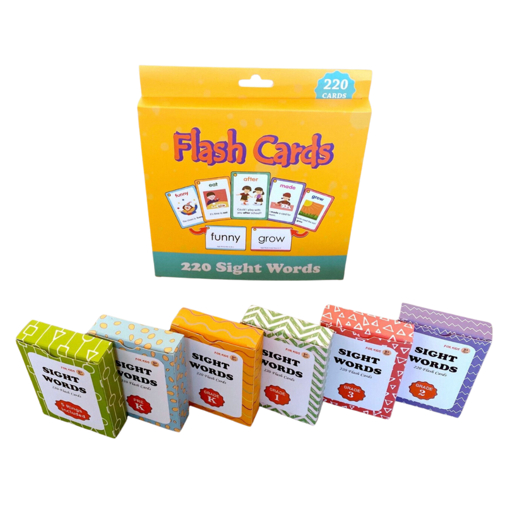 Sight Words Flash Cards for Kids | Happy Square – Happy Square AU