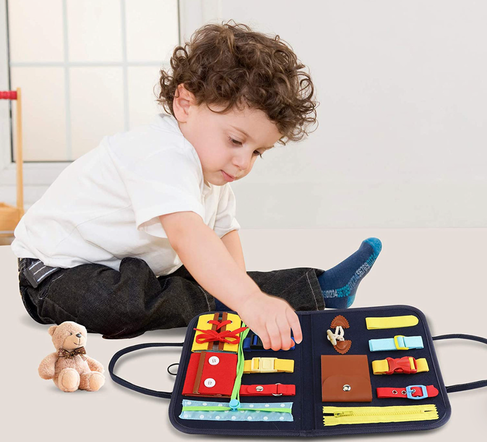 Fine Motor Skill Learning Board – Happy square AU